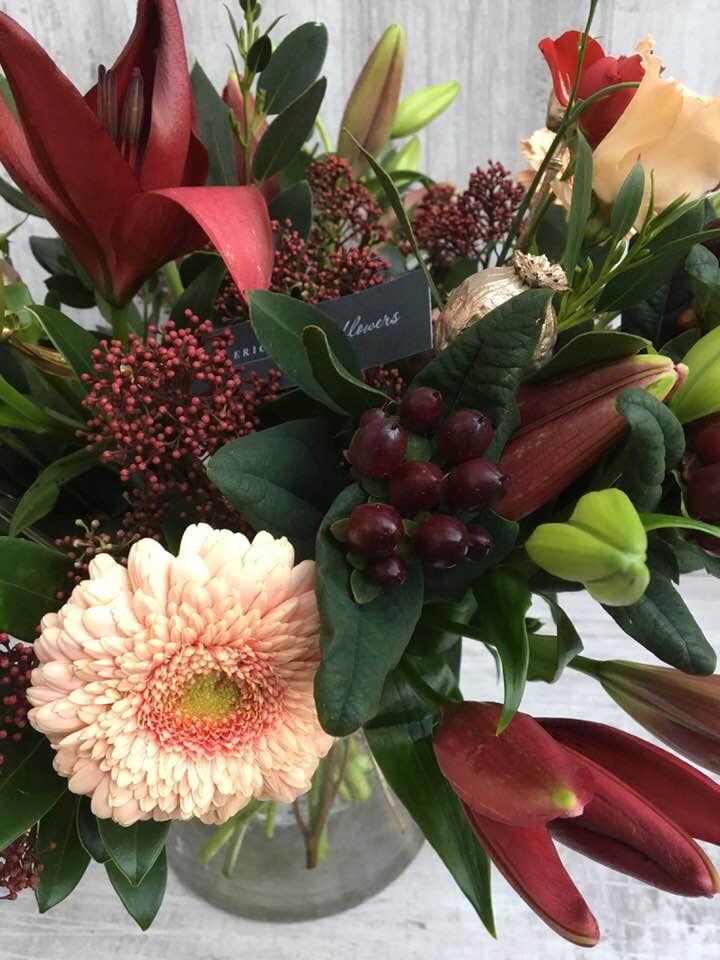 Christmas Flower Delivery in Yorkshire – Erica Berry Flowers